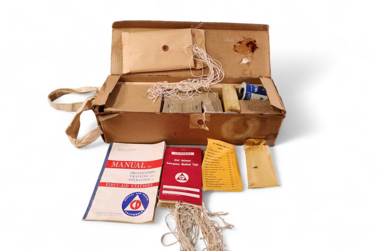 Civil Defense First Aid Kit Auction