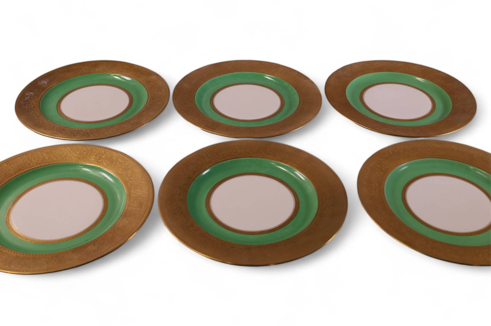 Set Of 6 Crown Imperial Plates Auction