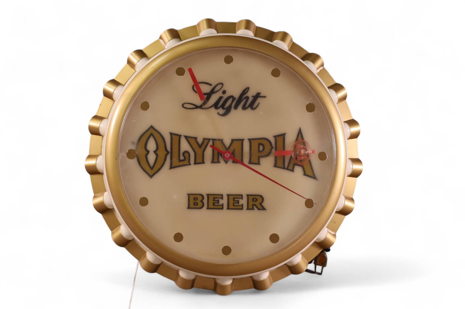 Olympia Beer Clock Auction