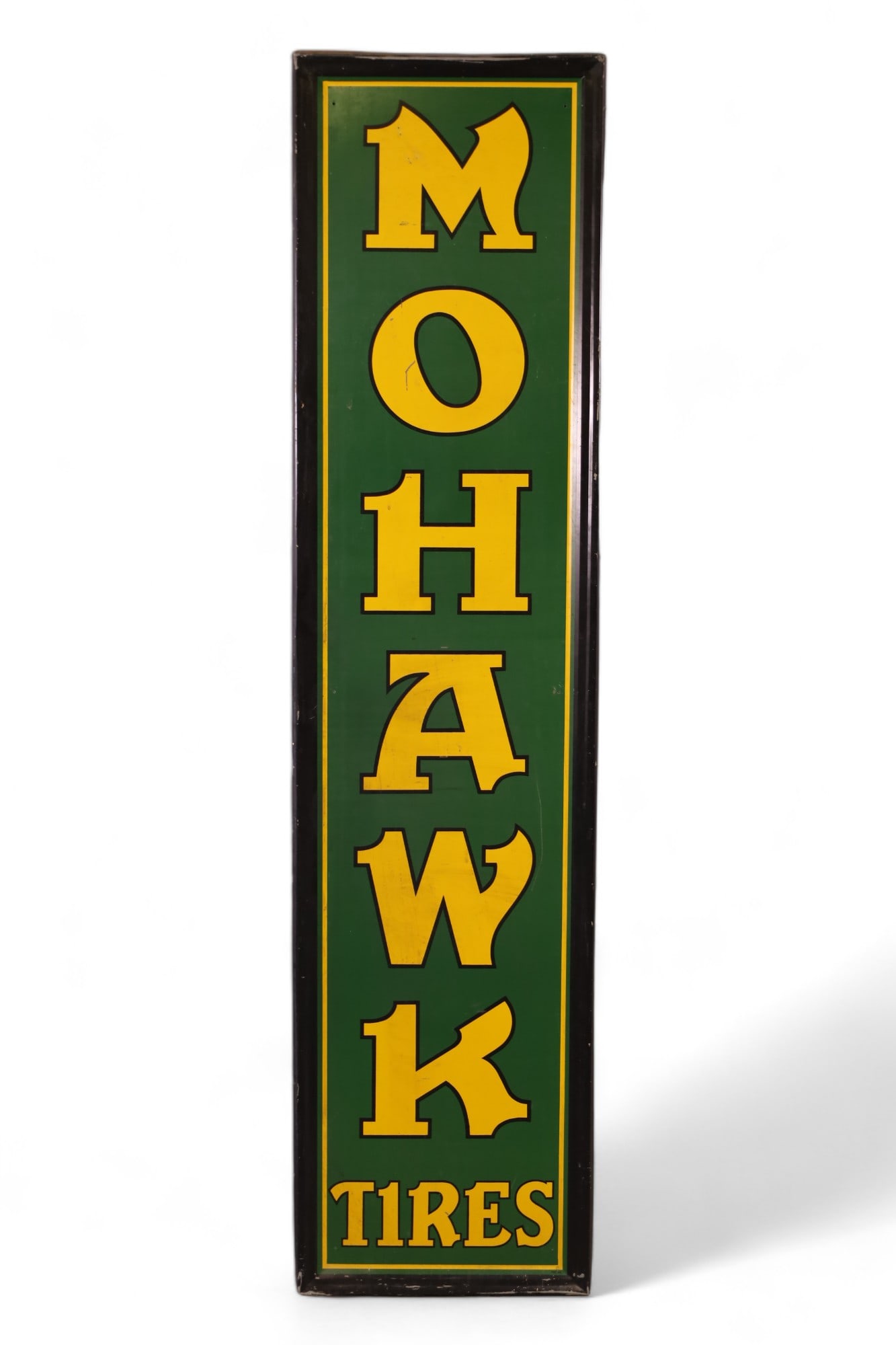 Mohawk Tires Tin Sign Auction