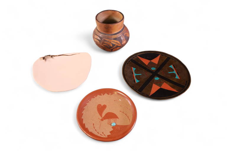 4 Native American Table Items