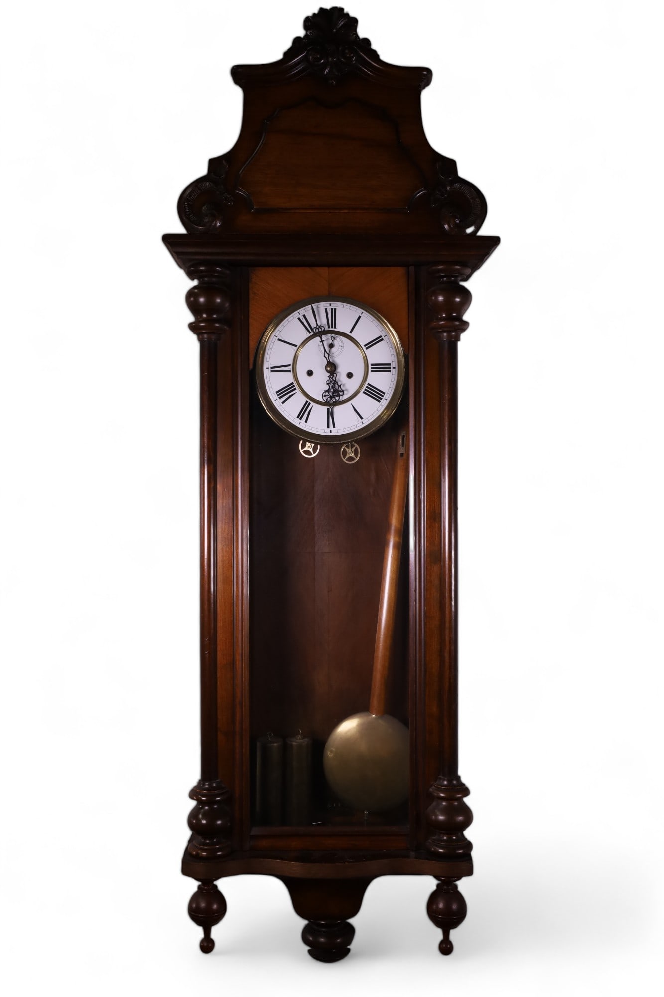 Victorian German Regulator Clock Auction