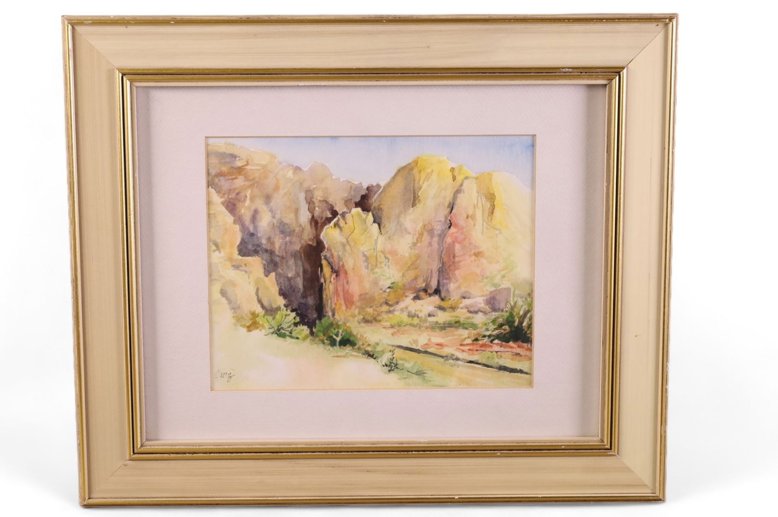 Connie Zane Watercolor Auction
