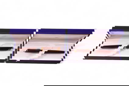 Rare Waterman #402 Sterling "snail" Pen