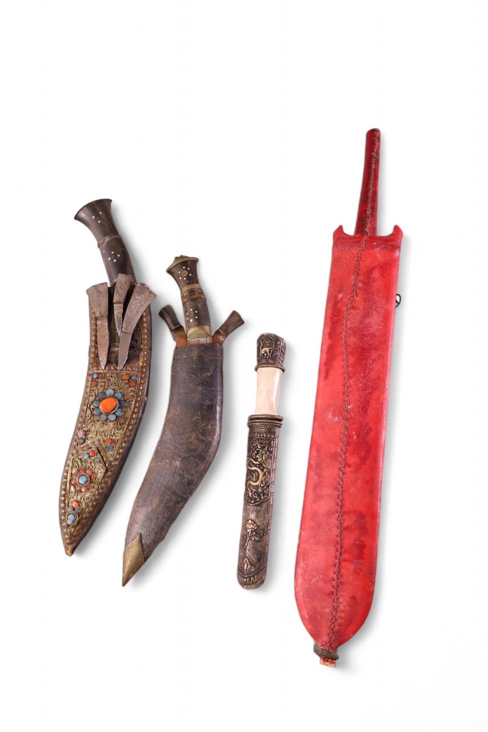 4 Middle Eastern Knives Auction