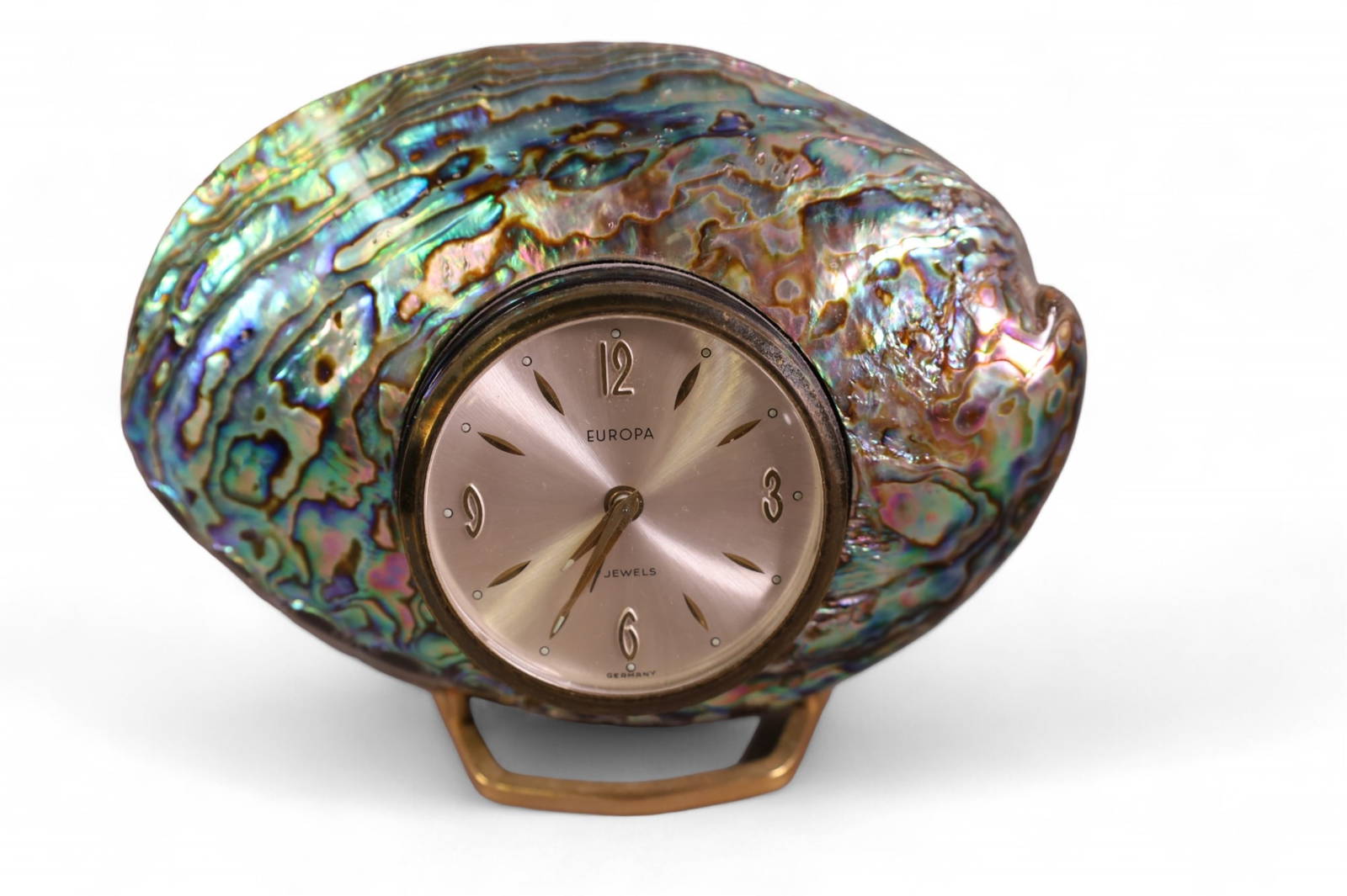 Shell Desk Clock Auction