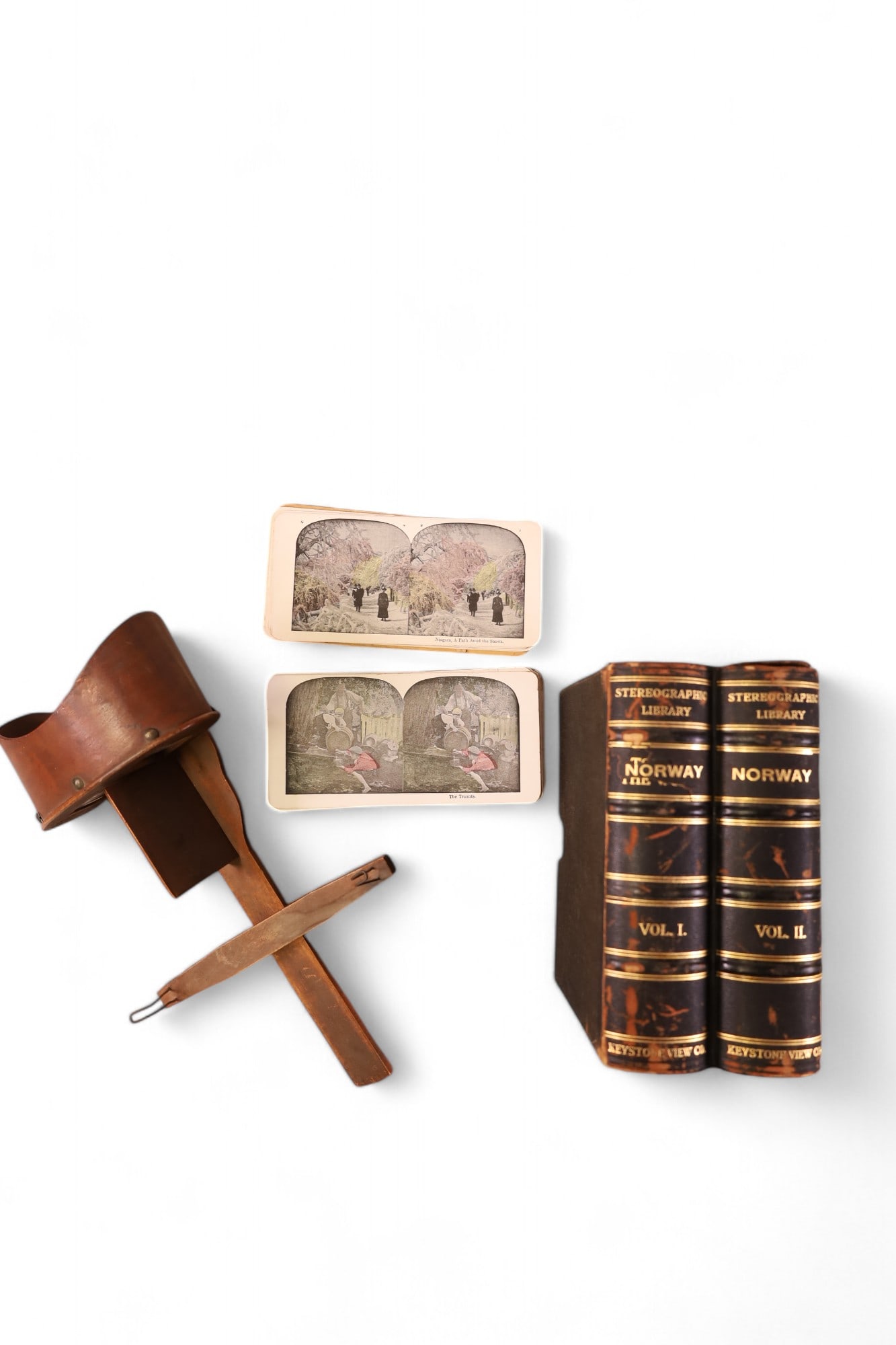 Stereoptic Viewer With Cards Auction