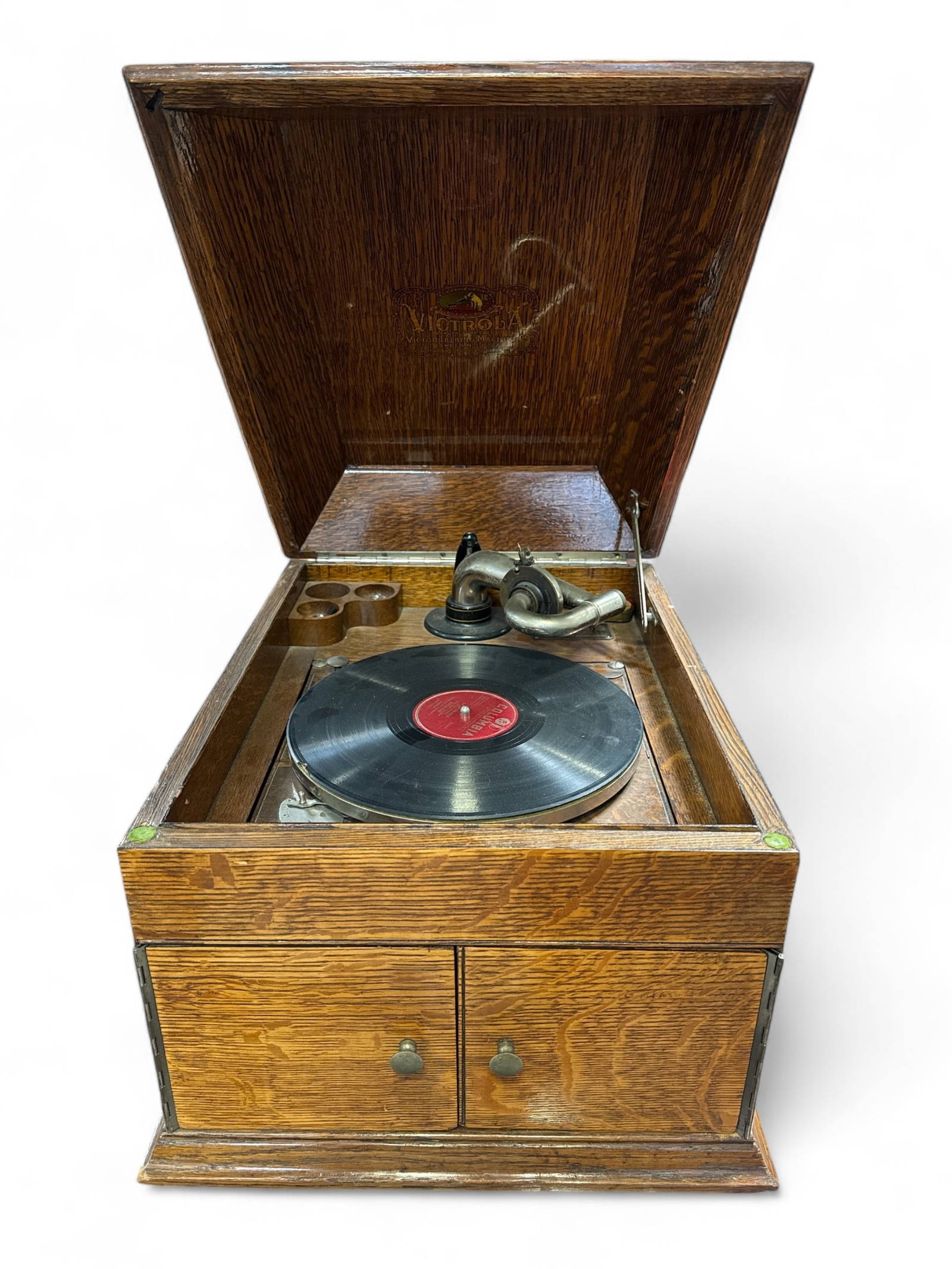 Victor Table Top Record Player Auction