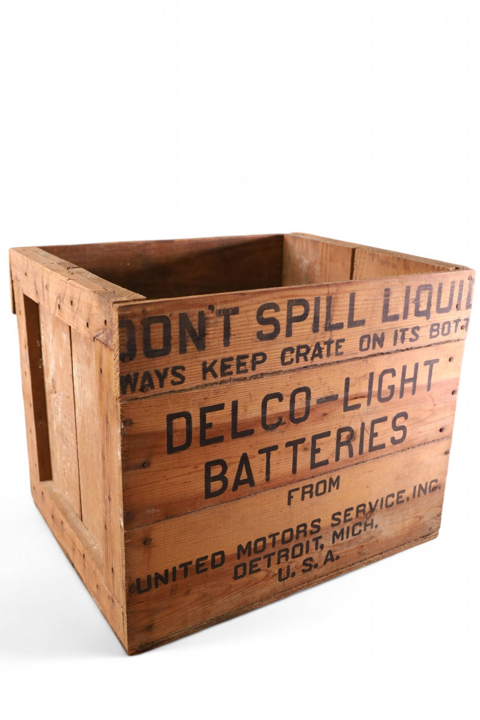 Delco Light Battery Crate Auction