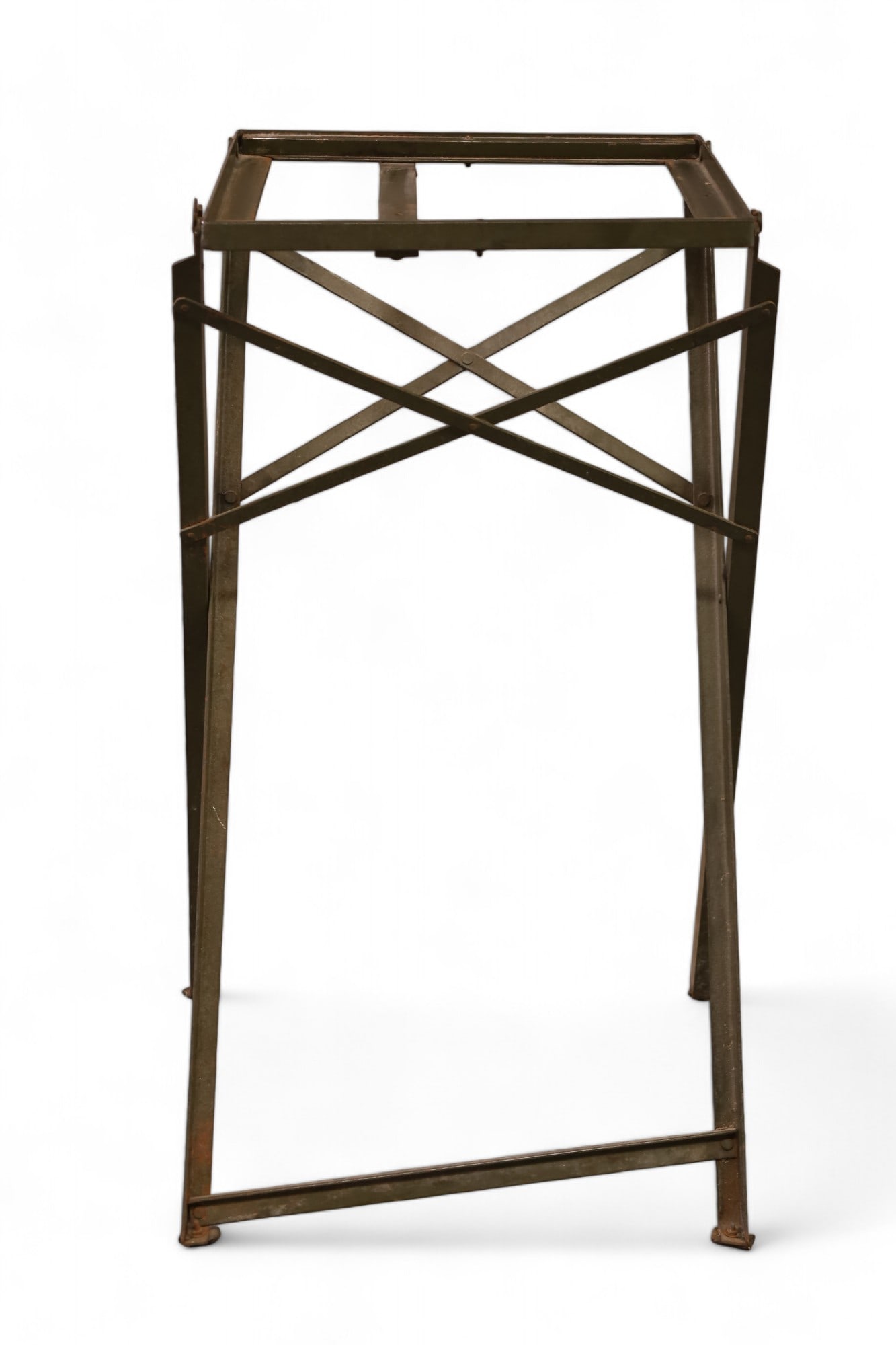 Antique Iron Slot Machine Stand Auction