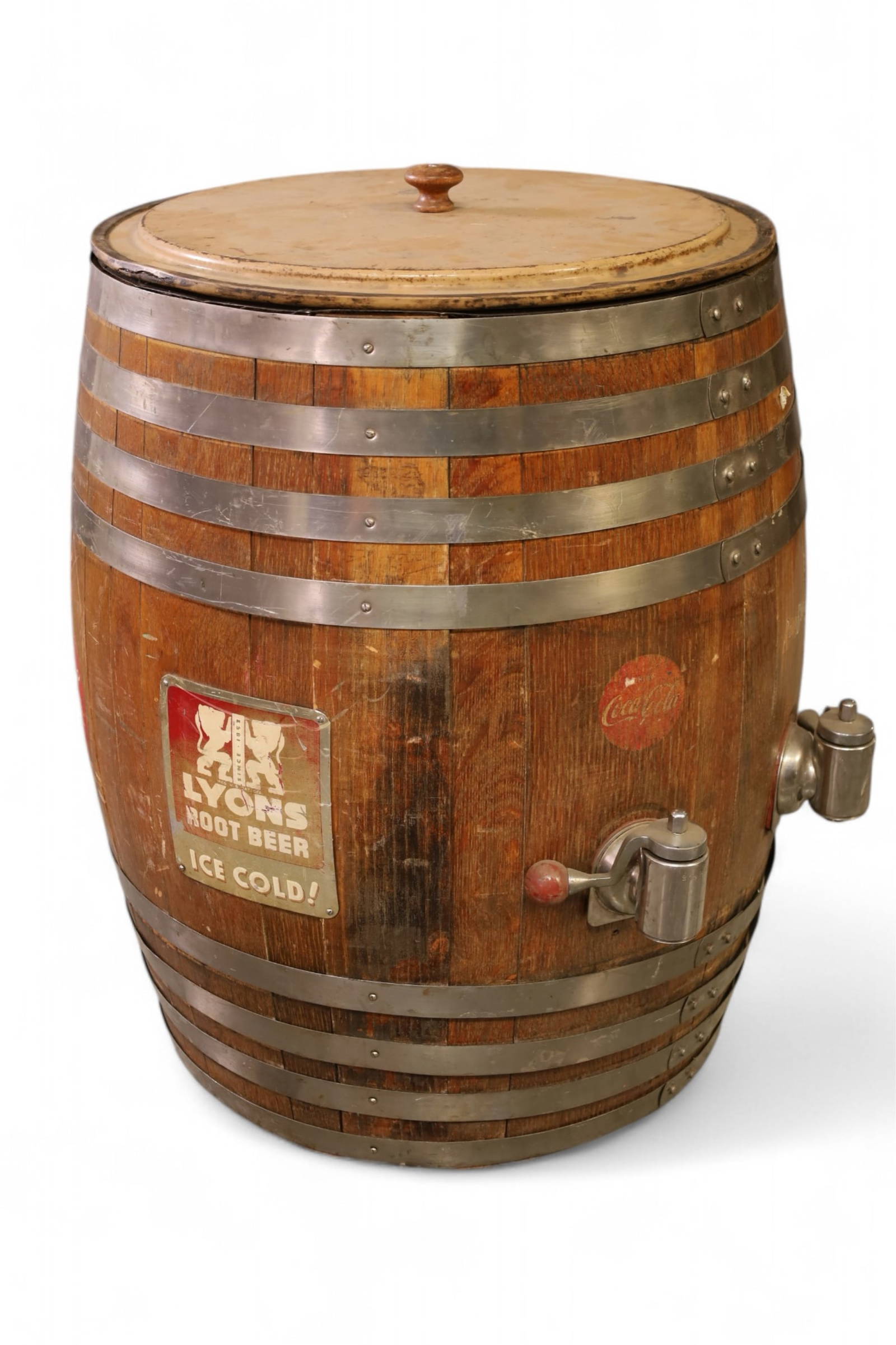 Lyons Root Beer Barrel Auction