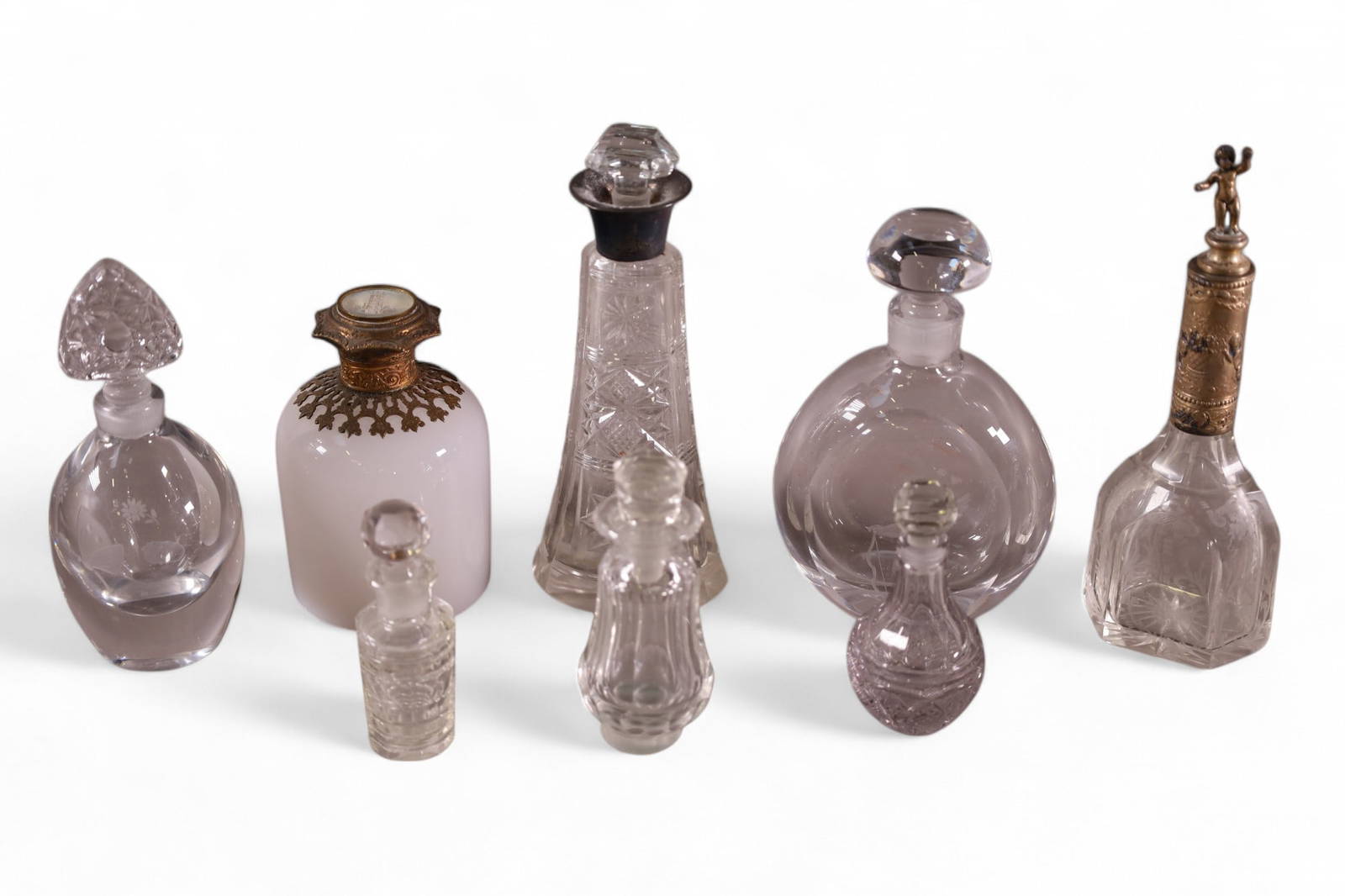 8 Perfume Bottles Auction