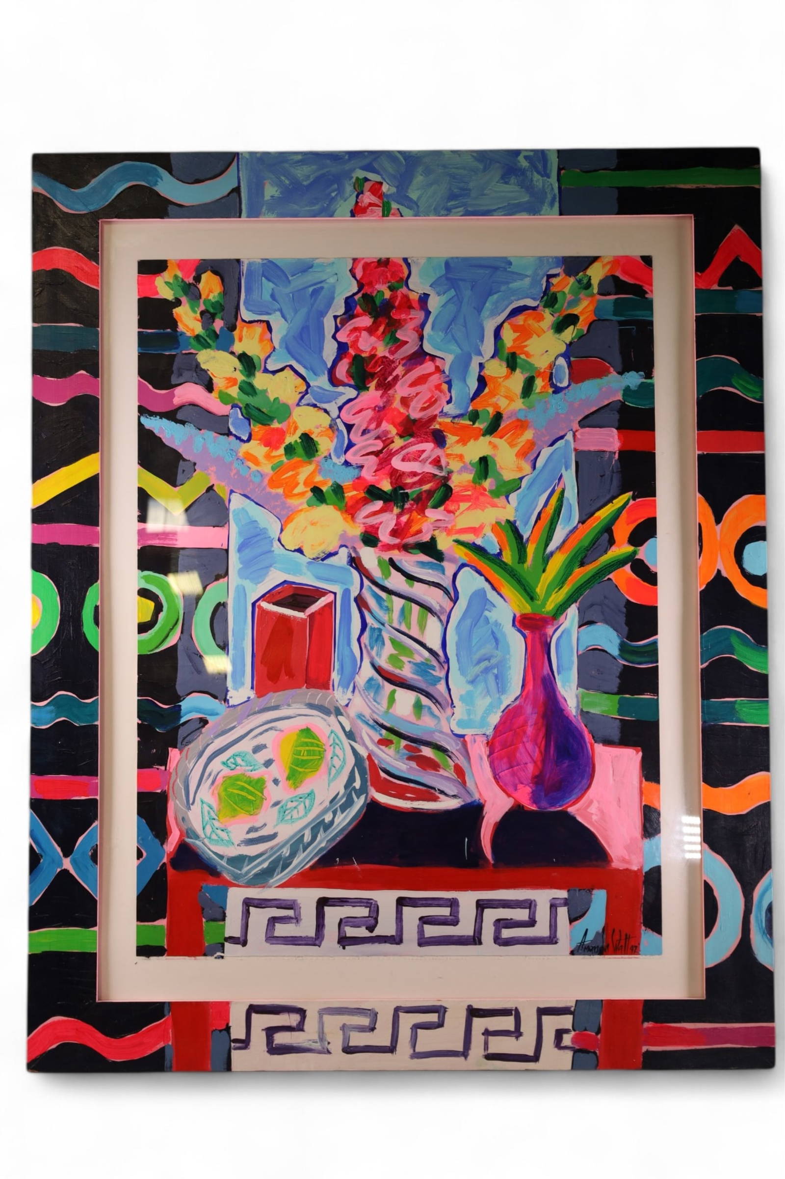 Amanda Watt Abstract Painting Auction