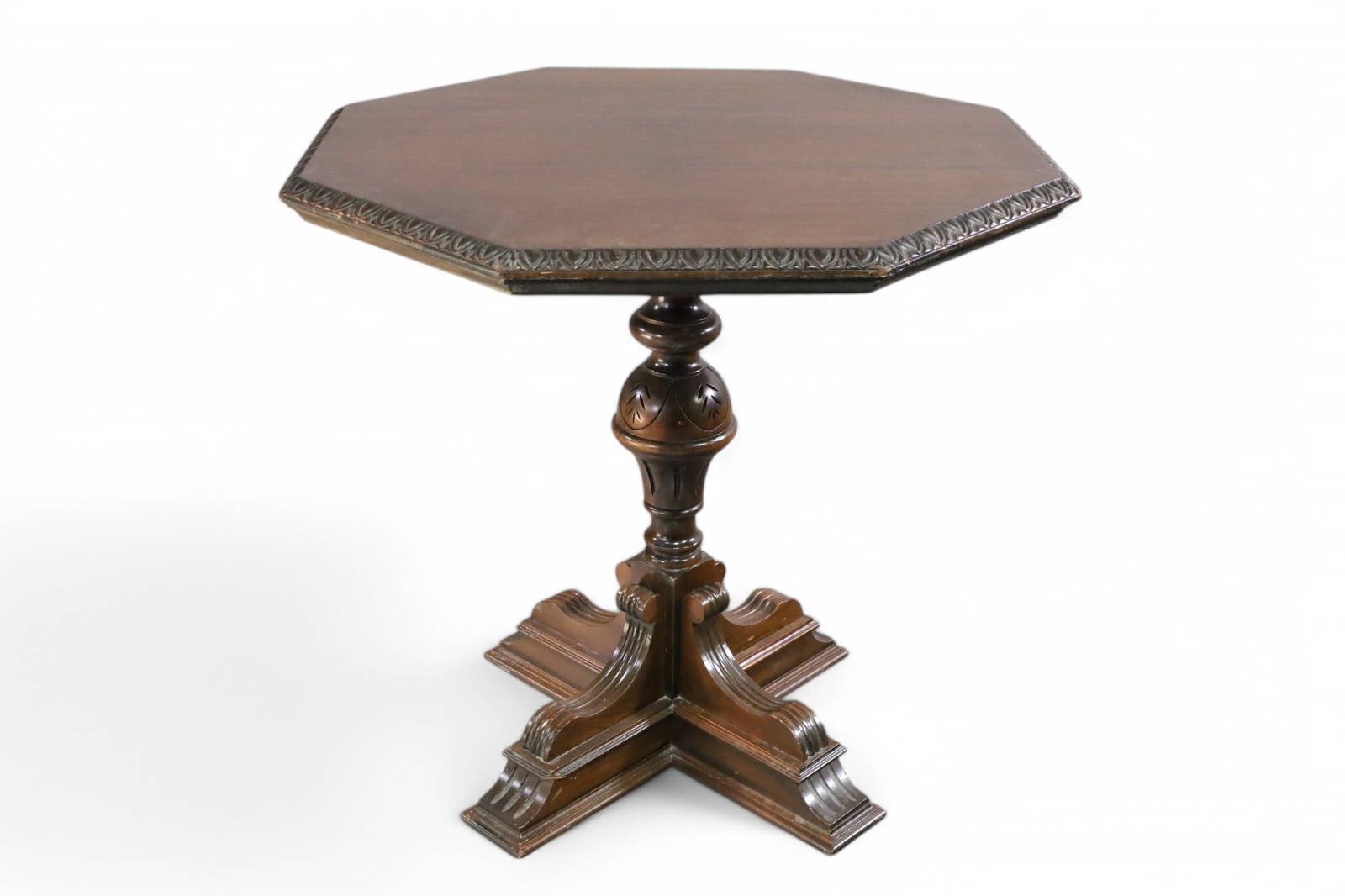 1920's Spanish Style Octagon Lamp Table Auction