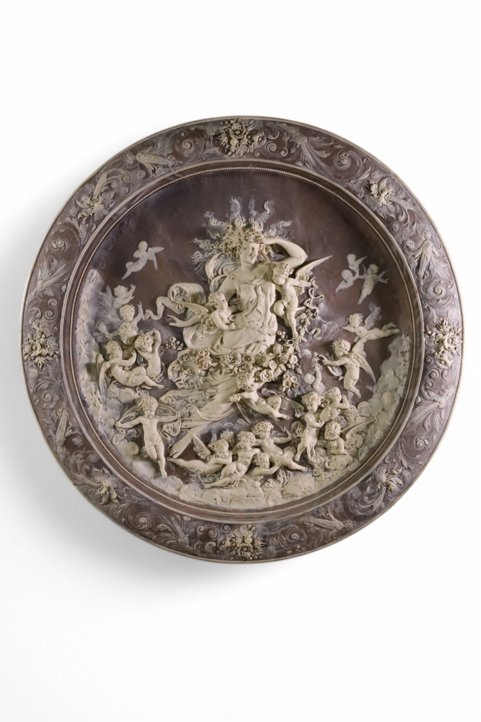 Large Incolay Plaque Auction