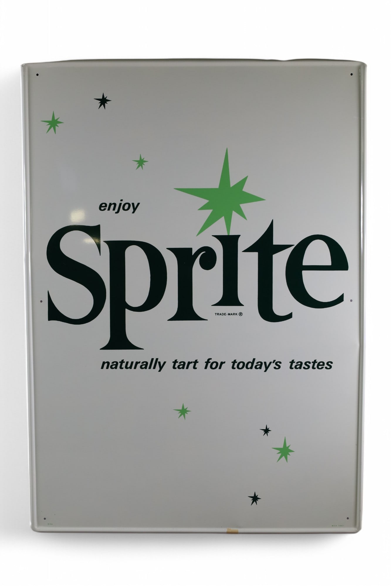 Enjoy Sprite Metal Sign (tac) Auction