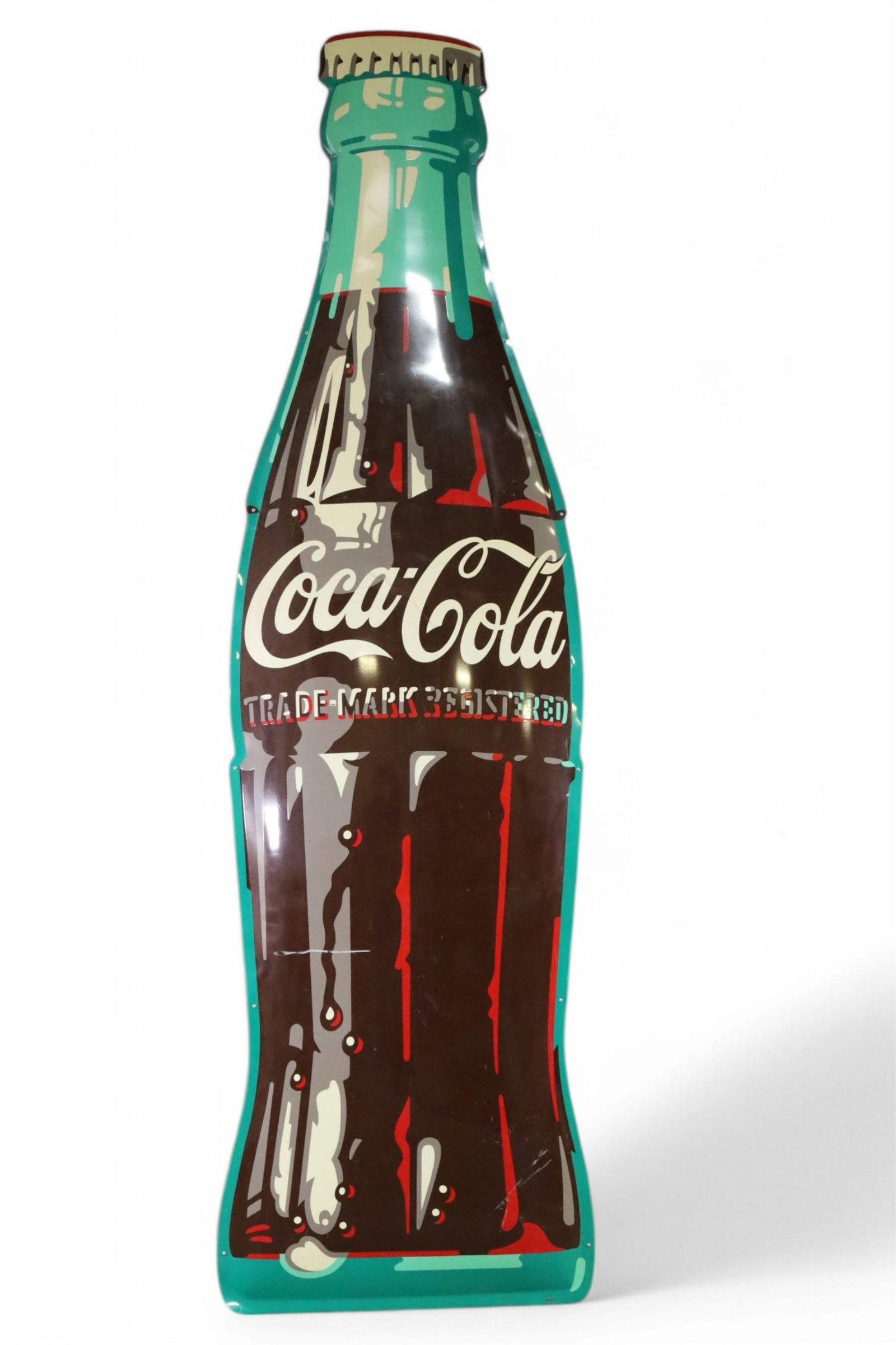 Huge 12 Foot Coca-cola Bottle Metal Sign (tac) - Mar 01, 2025 ...