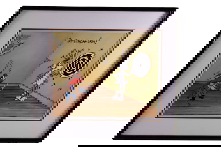 Yosemite Sam Animation Cel