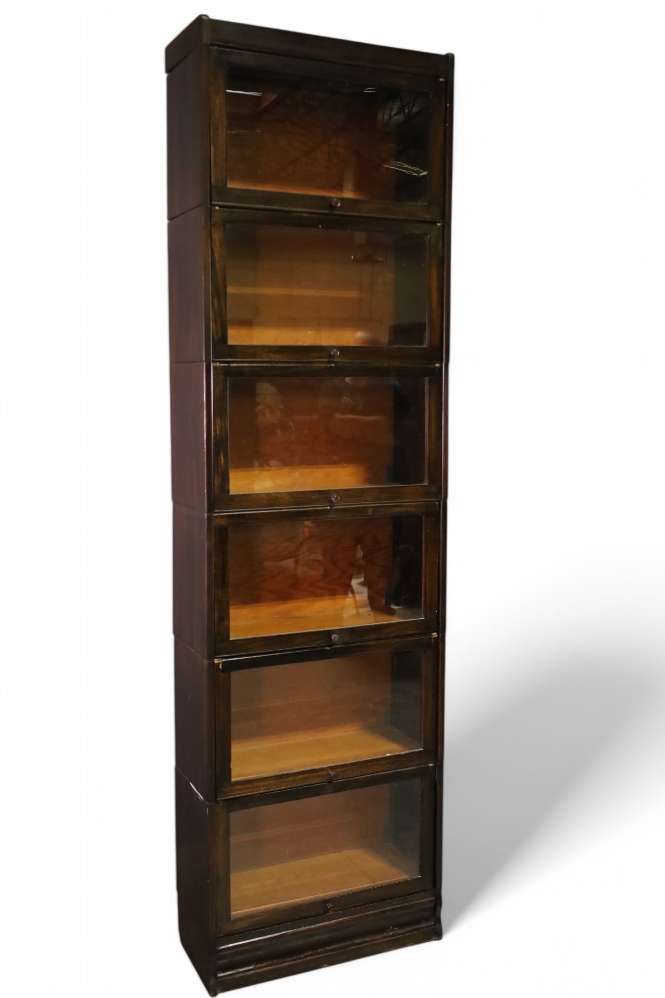 Lundstrom 3/4 Lawyer's Stacking Bookcase Auction