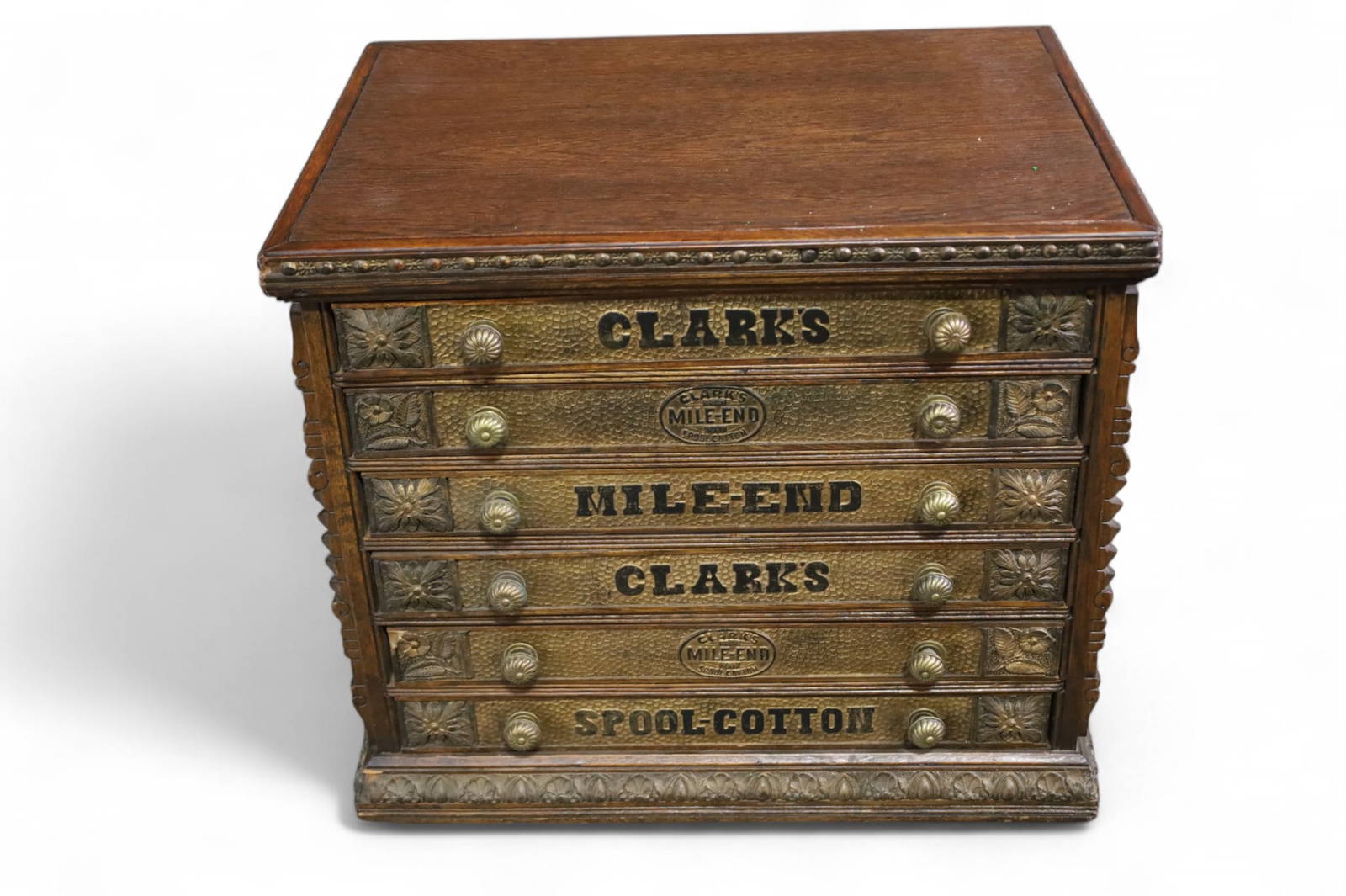 Clarks Spool Cabinet - Jun 28, 2025 | Redlands Antique Auction In Ca