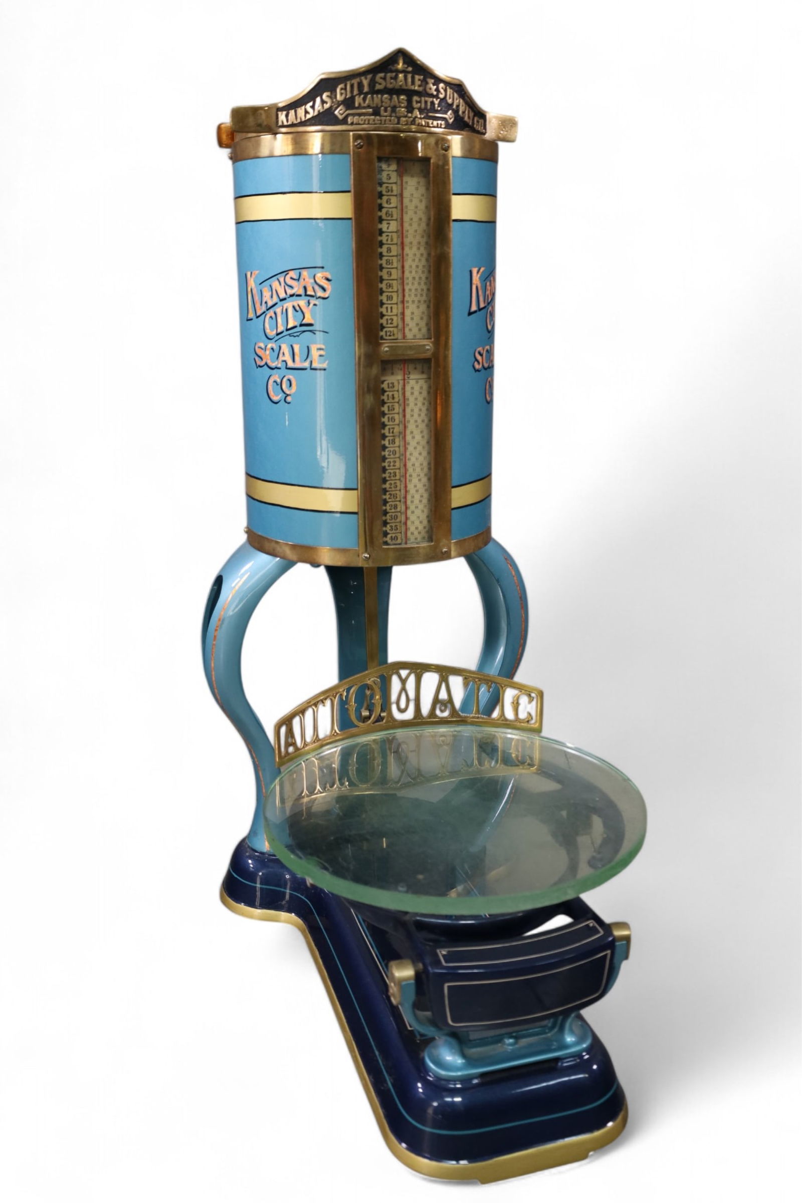 Kansas City Scale Vertical Barrel Scale Auction