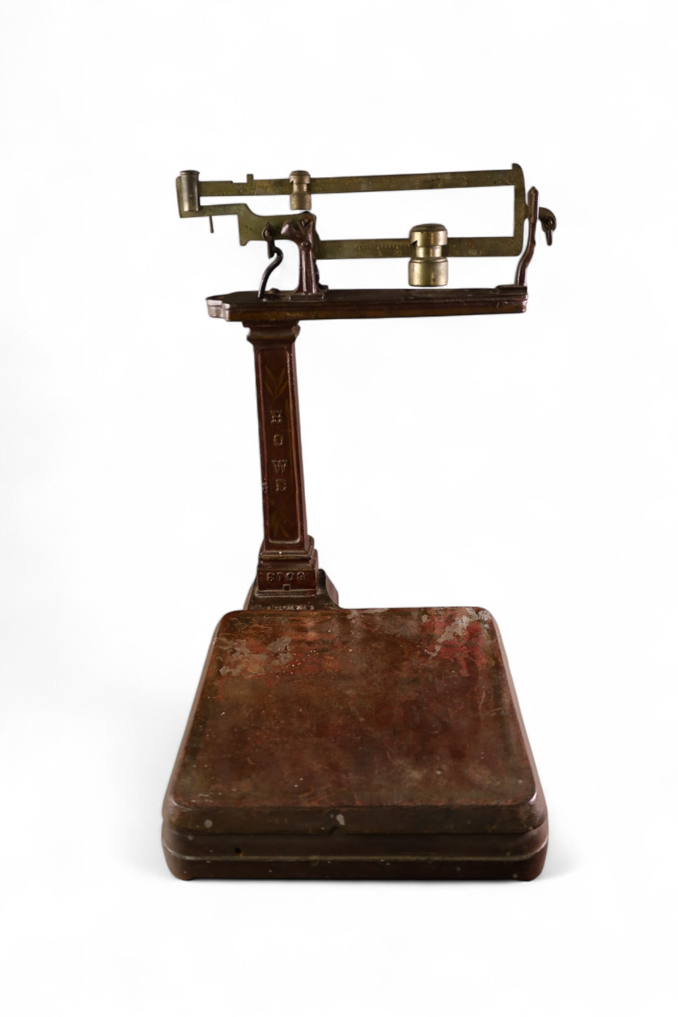 Howe Platform Scale - Jun 28, 2025 | Redlands Antique Auction In Ca