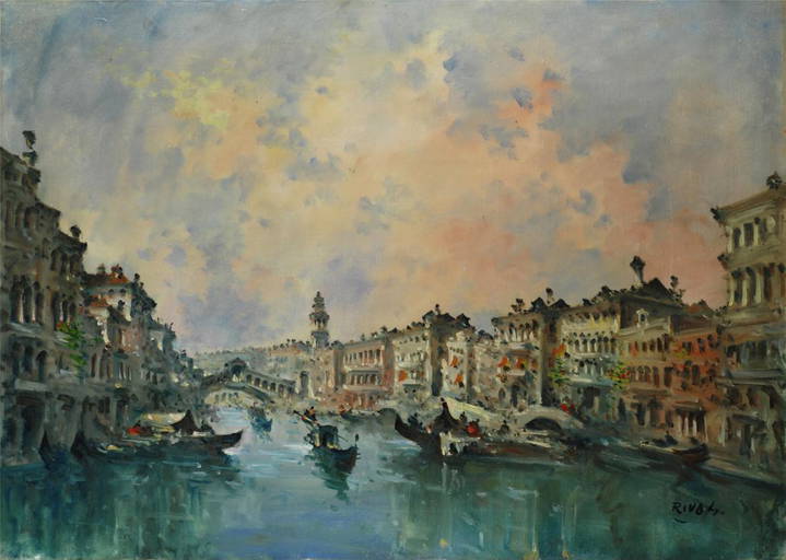 Giuseppe Riva (1834 1916) Venezia 1941
