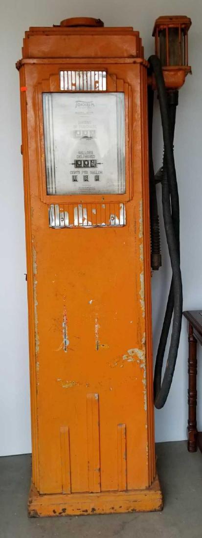 86: Rare vintage gas pump by Tokheim Tank & Pump