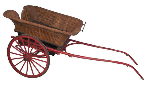 1746: Wicker pony cart