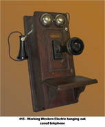 Oak Cased Telephone - Jul 15, 2013 | Guernsey's in PA