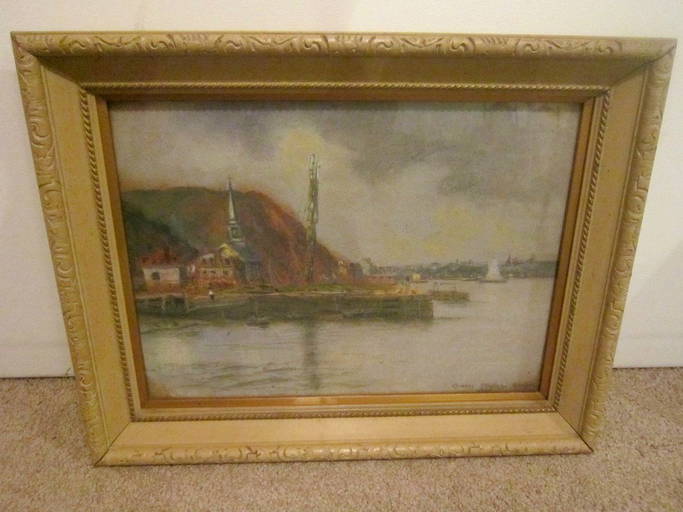 Owen Staples (1866 1949 Canadian) Pastel