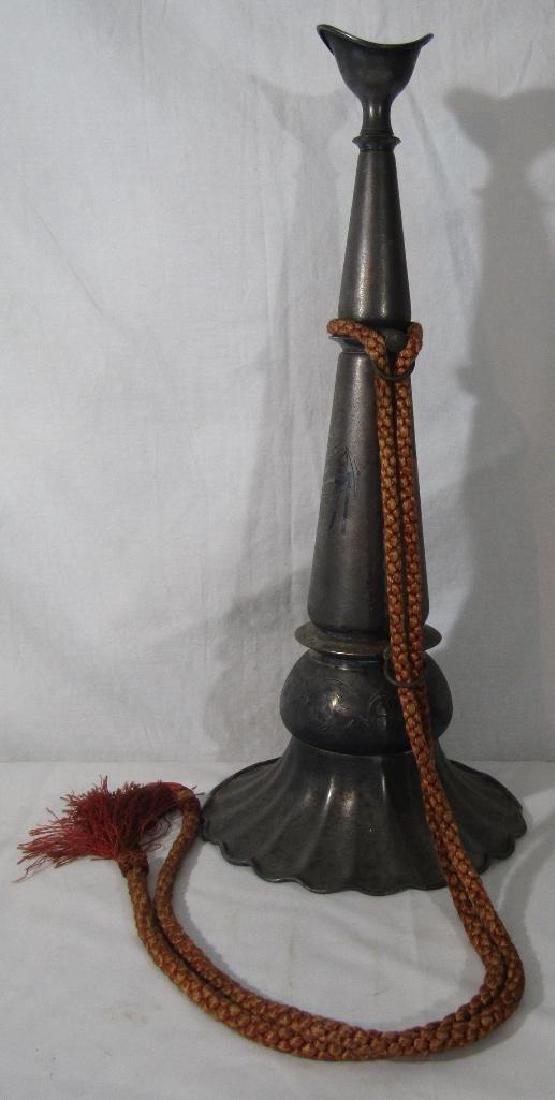 Presentation Grade Engraved Fire Trumpet