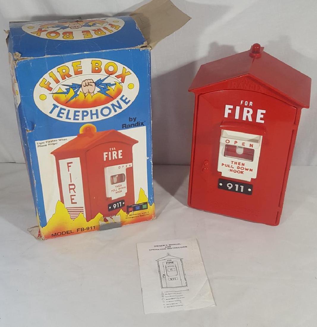 Fire Box Telephone Model FB-911 by Randix Comp.