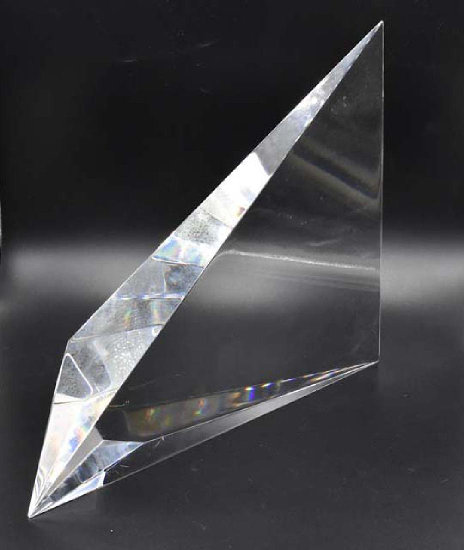 Signed Christopher Reis glass sculpture