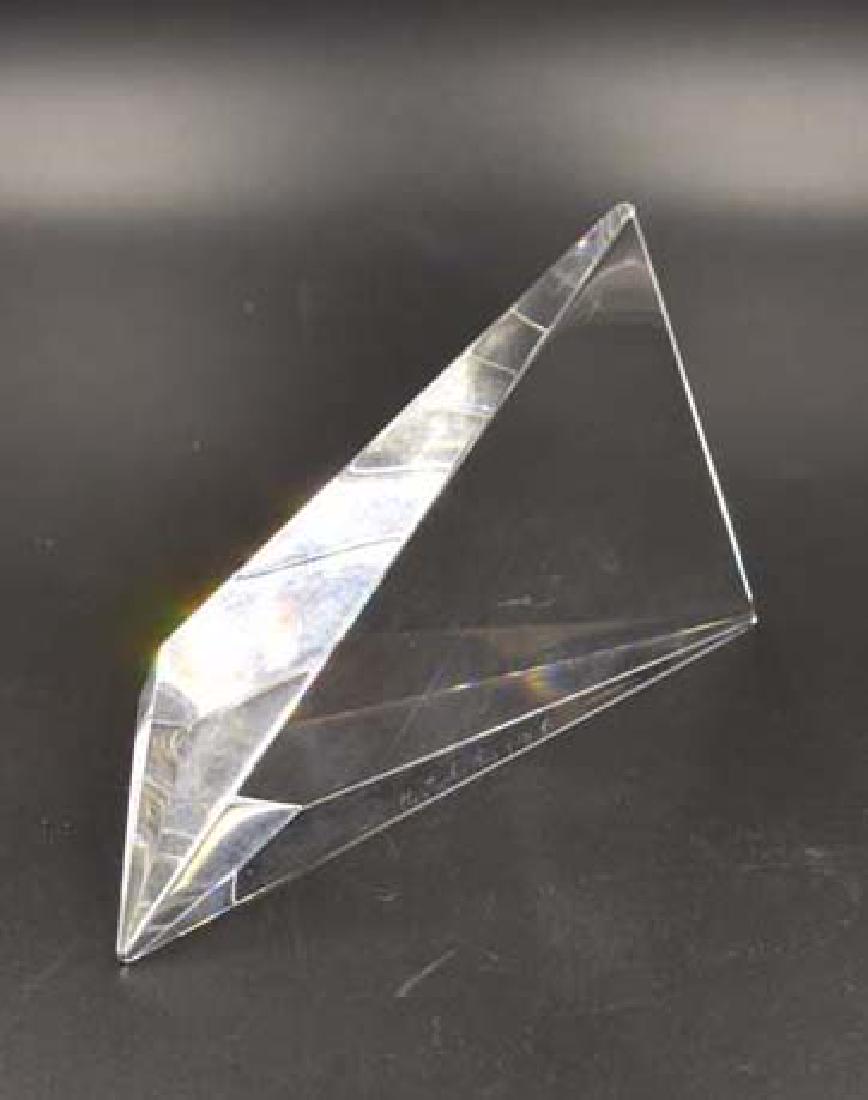 Signed Christopher Reis glass sculpture