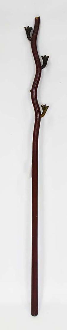 IOOF Painted Aaron's Budding Staff