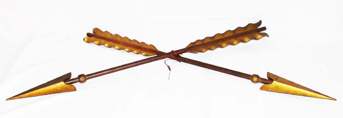 2 Large Painted IOOF Ceremonial Wooden Arrows - Jul 21, 2018 | Ross ...