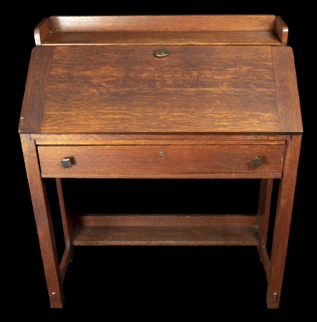 Limbert Arts Crafts Drop Front Desk