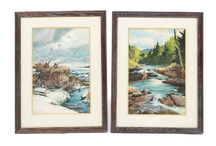 2 Hercules Powder Company Gunpowder Advertising Prints