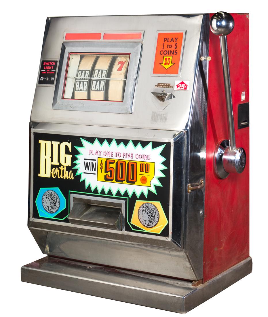 Antique 1950's Big Bertha 25c Slot Machine - Nov 09, 2019 | Ross ...