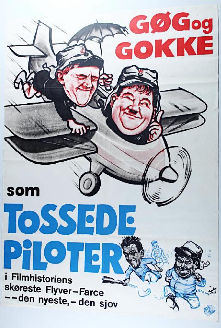 Laurel & Hardy Gog Og Cookie Tossede Piloter, Color