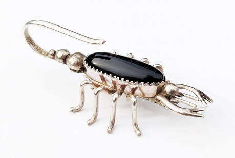 Native American Navajo Scorpion Pin
