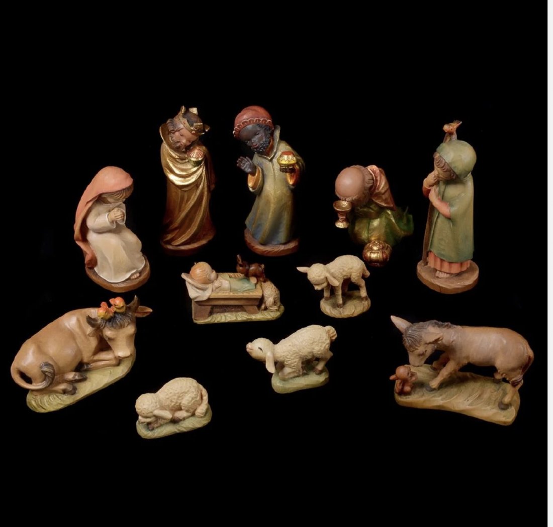 Juan Ferrandiz Wood Nativity Set