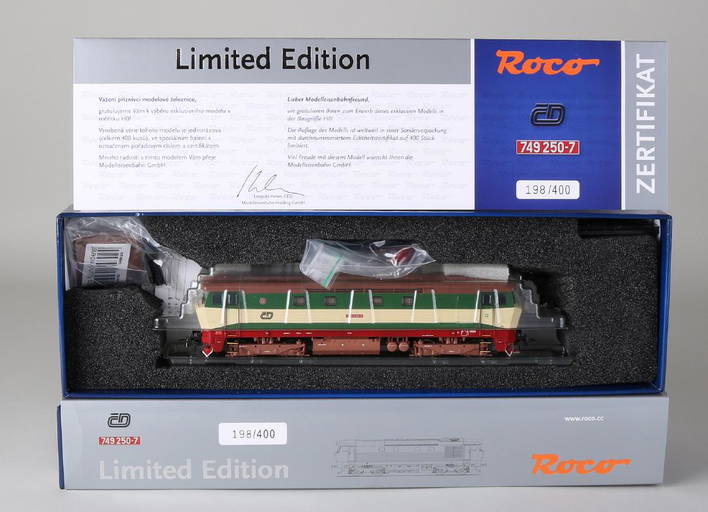 Roco H0 72932 Limited Edition, Diesel Engine 749 250 7
