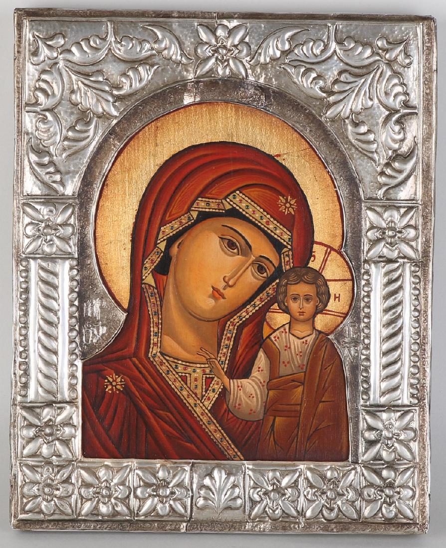Old hand-painted icon. 20th century. Maria, god of - Apr 05, 2019 ...