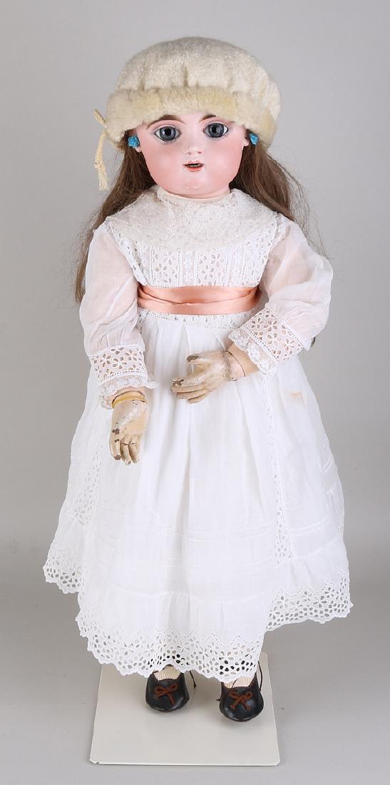 Porcelain doll, FG Gaultier, Paris approx. 1885. With a