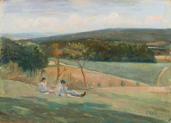 Louis Hartz. 1869 - 1935. Figures in sloping - Jan 07, 2021 | Twents ...