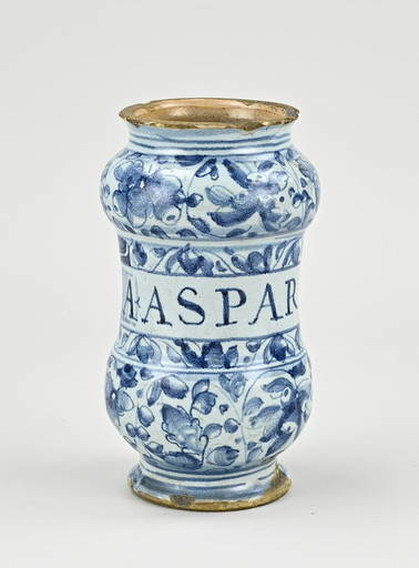 17th century albarello (#6050) on Jan 13, 2023 | Twents Veilinghuis in ...