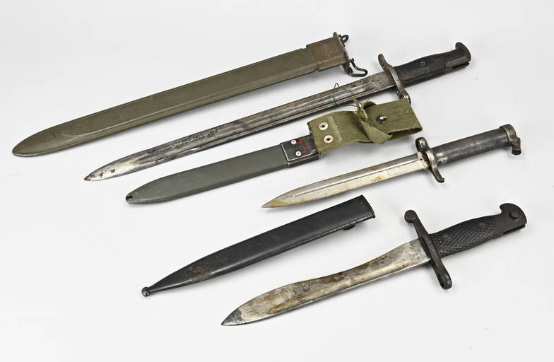 Three Different Bayonets
