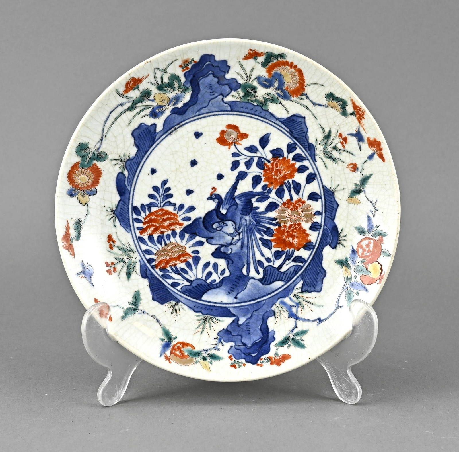 Japanese Kakiemon Plate Ø 19.7 Cm. Auction